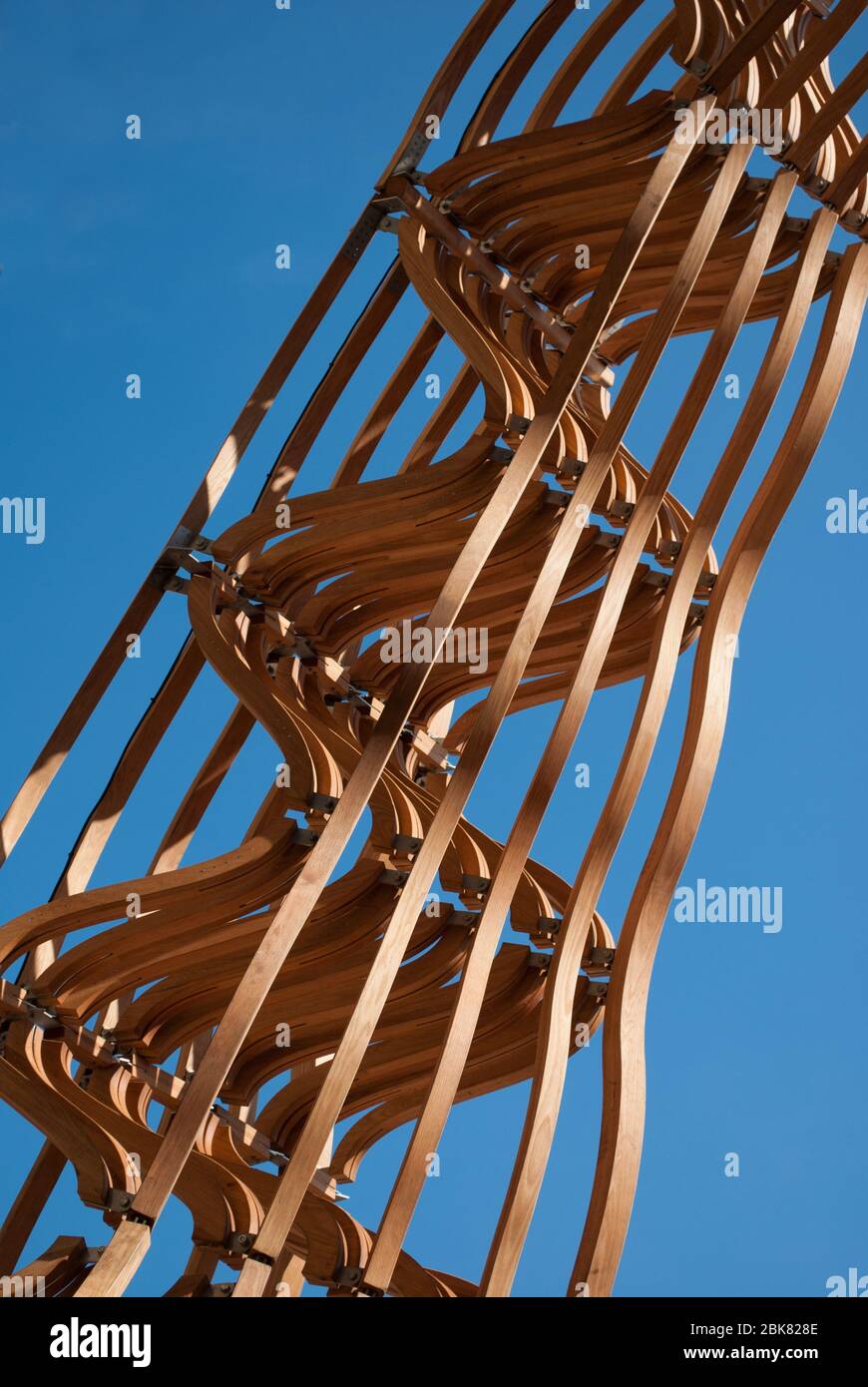 Timber Wave Structure London Festival of Architecture Victoria & Albert ...