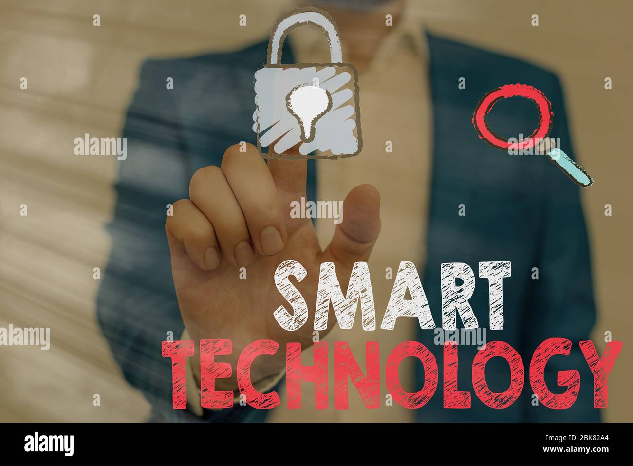 Conceptual hand writing showing Smart Technology. Concept meaning ...