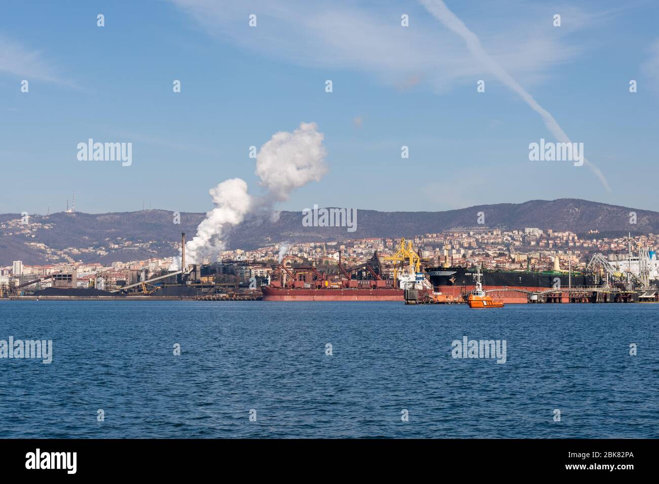 Trieste ship port hi-res stock photography and images - Alamy