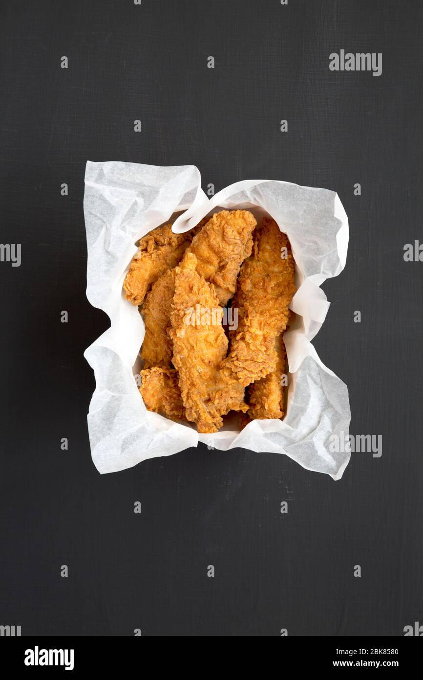 Chicken tenders on flat surface hi-res stock photography and images - Alamy