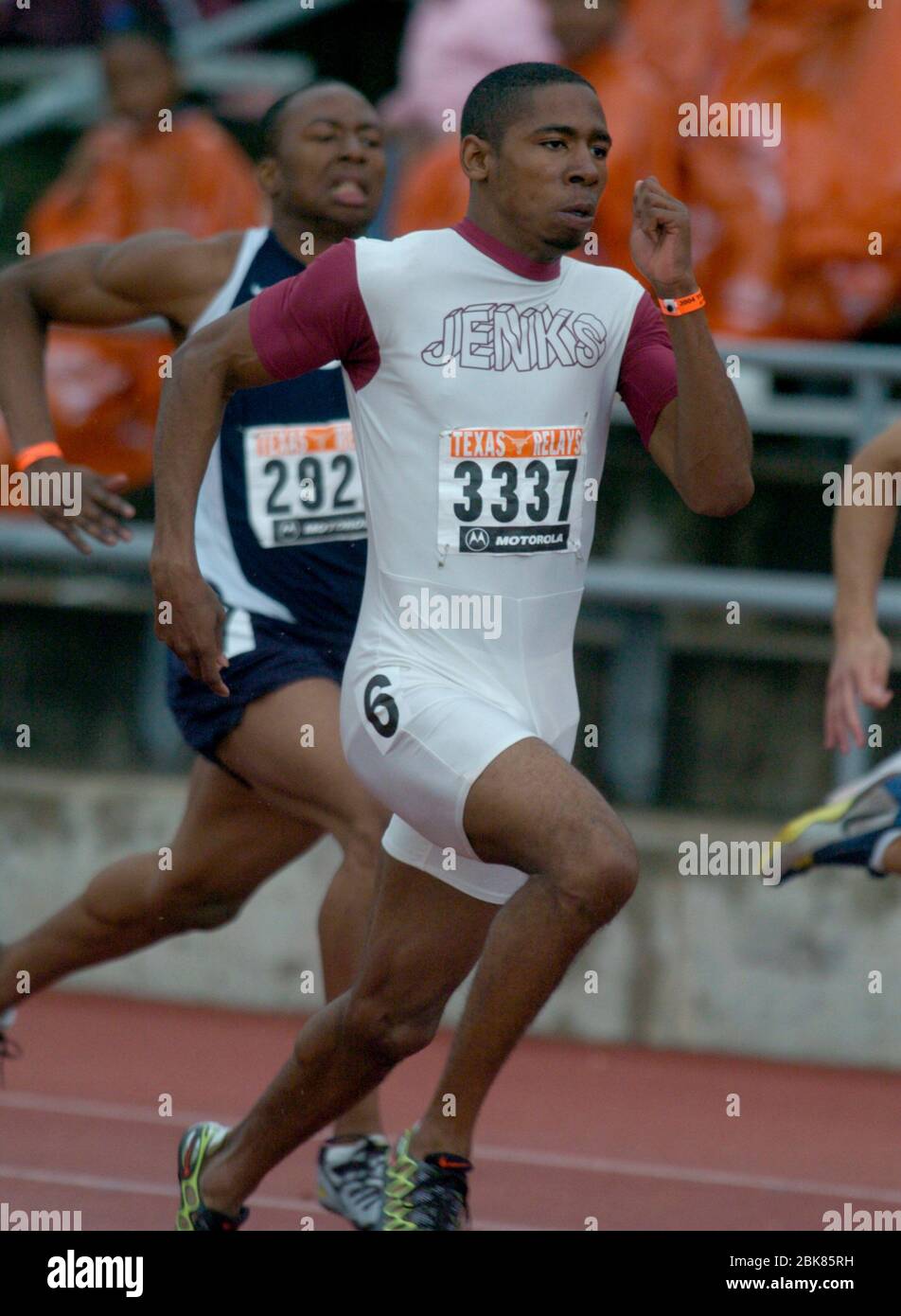 Austin, United States. 02nd Apr, 2004. Jenks High senior Jay Cooper ...
