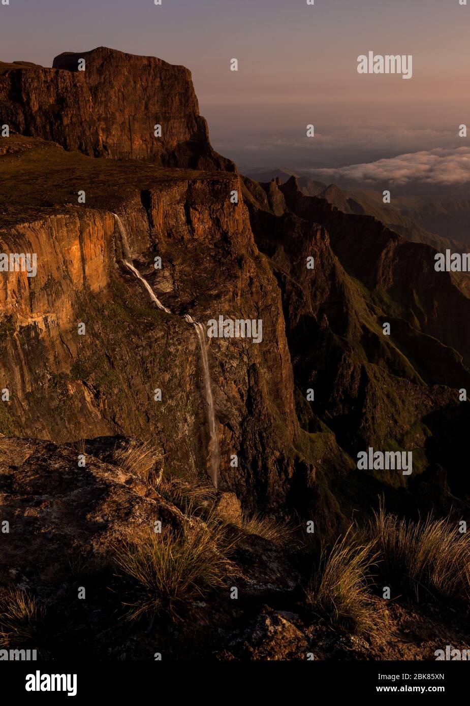 Tugela falls Drakensberg Stock Photo - Alamy