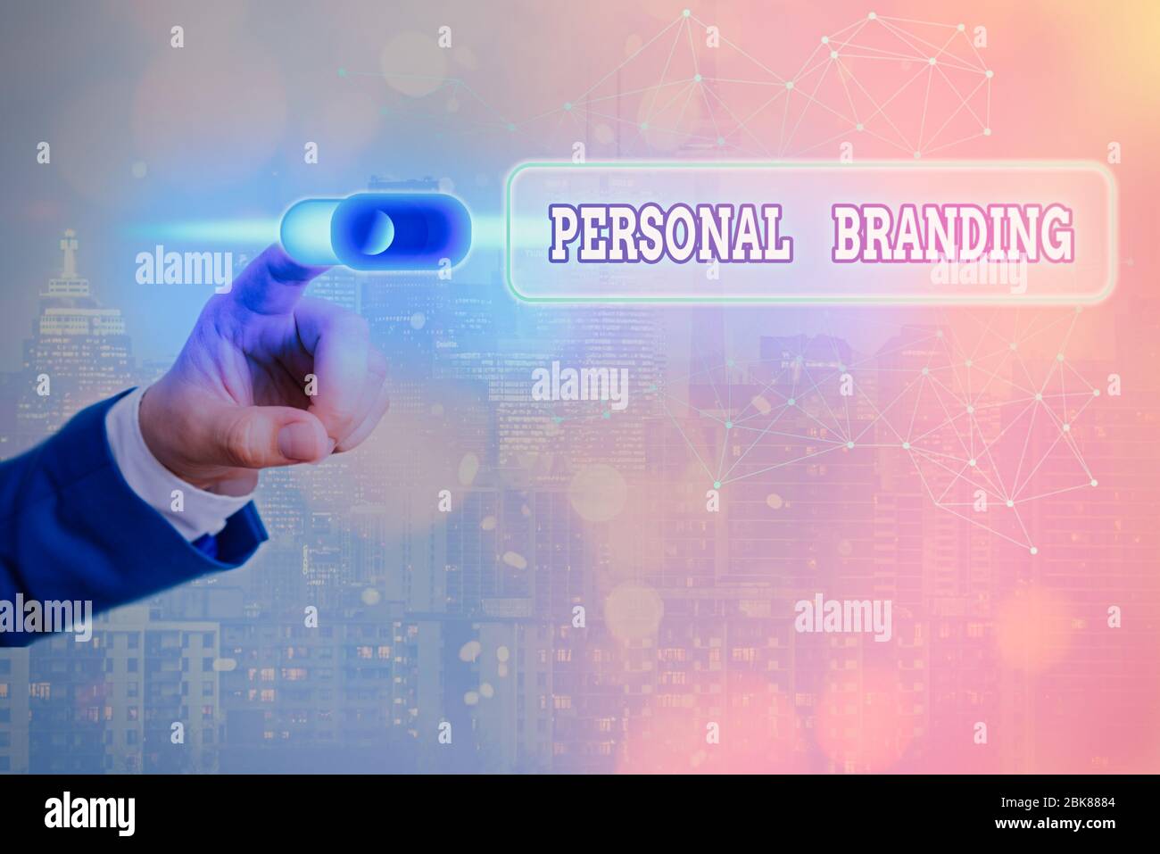 Conceptual hand writing showing Personal Branding. Concept meaning ...