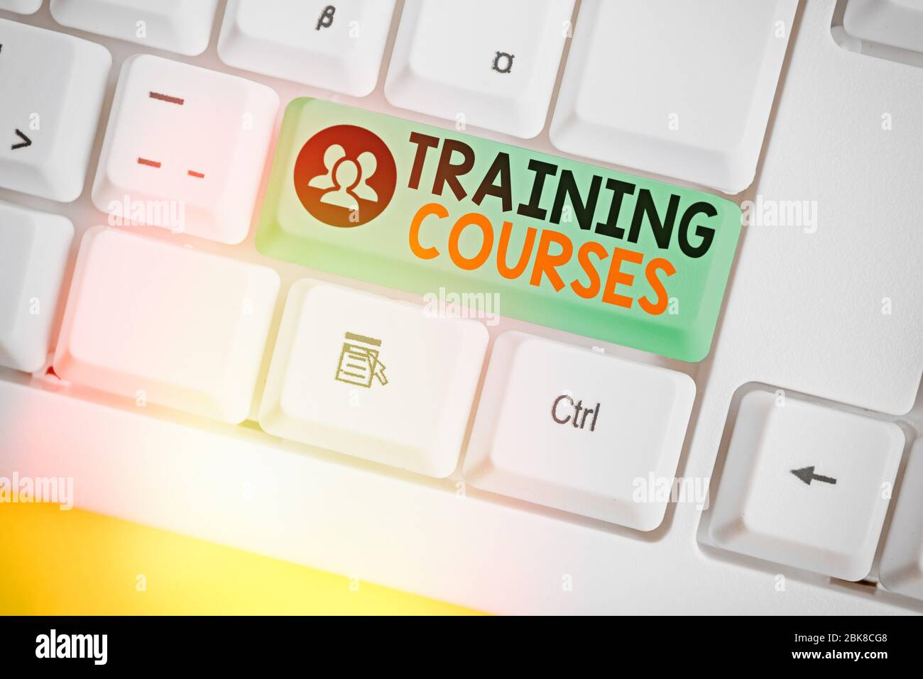 Word writing text Training Courses. Business photo showcasing is series ...