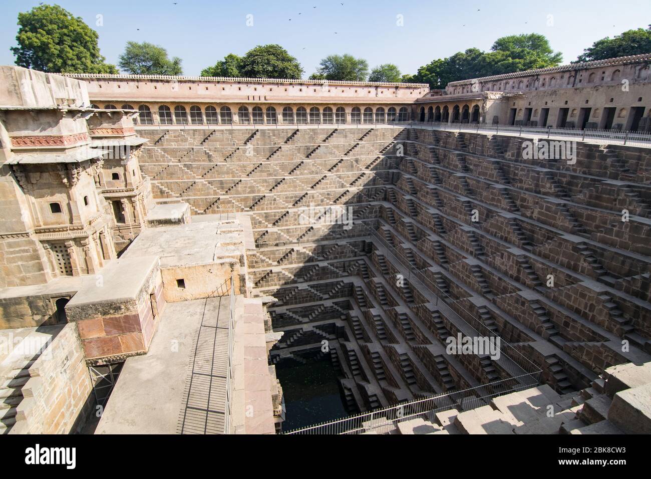 Chand Baori step well in Rajasthan Stock Photo - Alamy