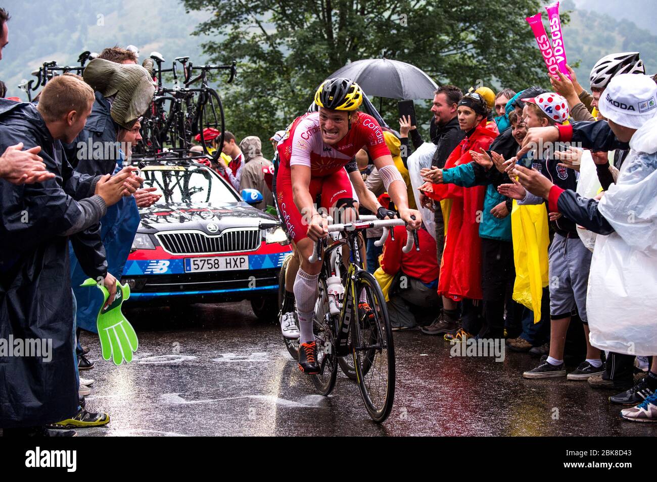 2014 Tour De France Stage 8 Tomblaine to Gerardmer La Mauselaine July ...