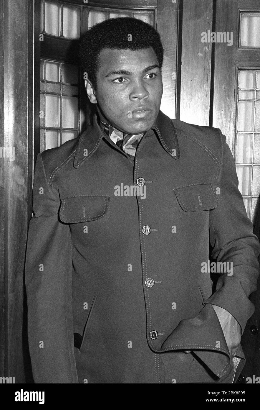 LONDON, UK. November 1974: Boxer Muhammad Ali in London. File photo ...