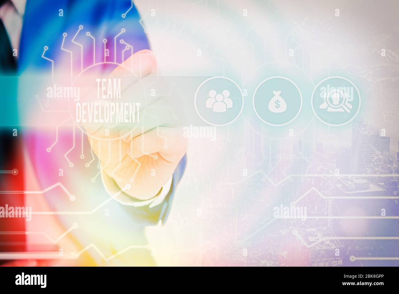 Handwriting text Team Development. Conceptual photo learn why and how ...