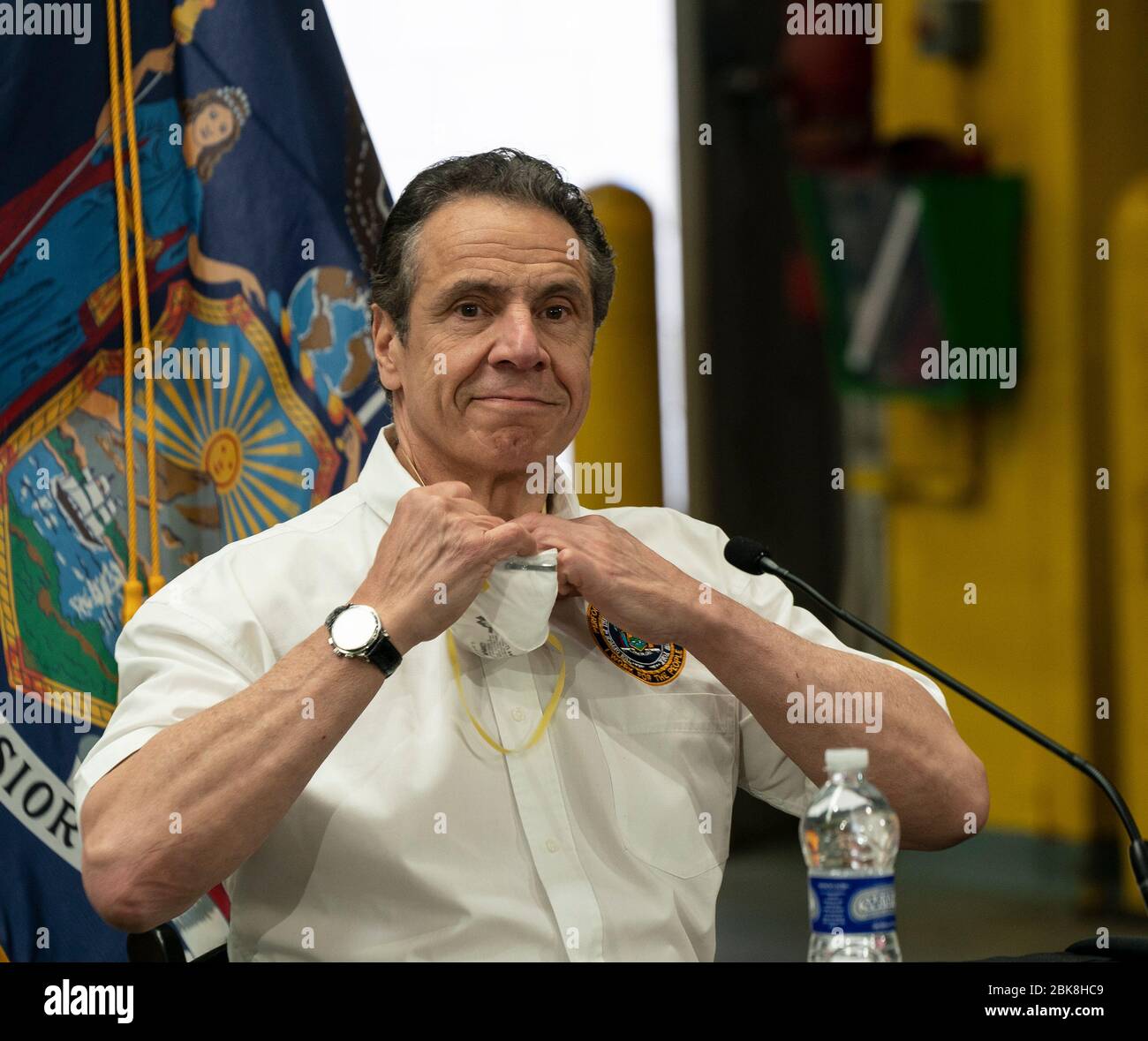 New York, United States. 02nd May, 2020. Governor Andrew Cuomo daily ...