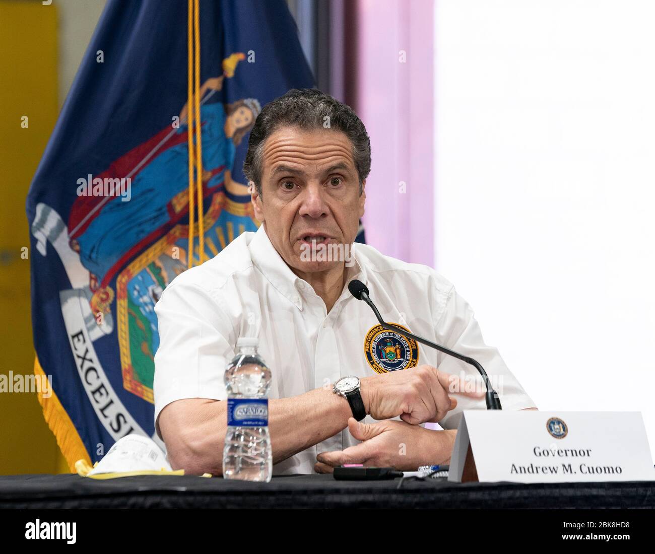 New York, United States. 02nd May, 2020. Governor Andrew Cuomo daily ...