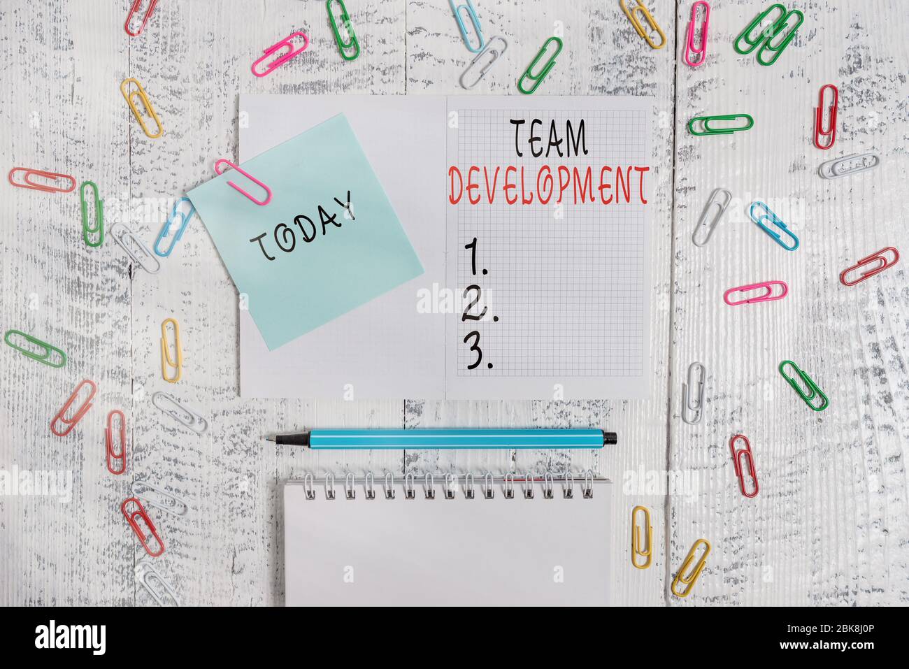 Handwriting text writing Team Development. Conceptual photo learn why ...