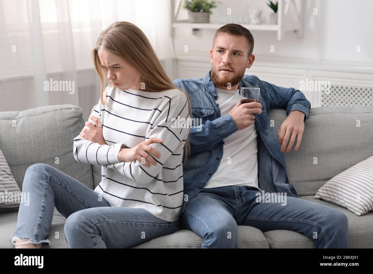 Drunk woman angry hi-res stock photography and images - Alamy