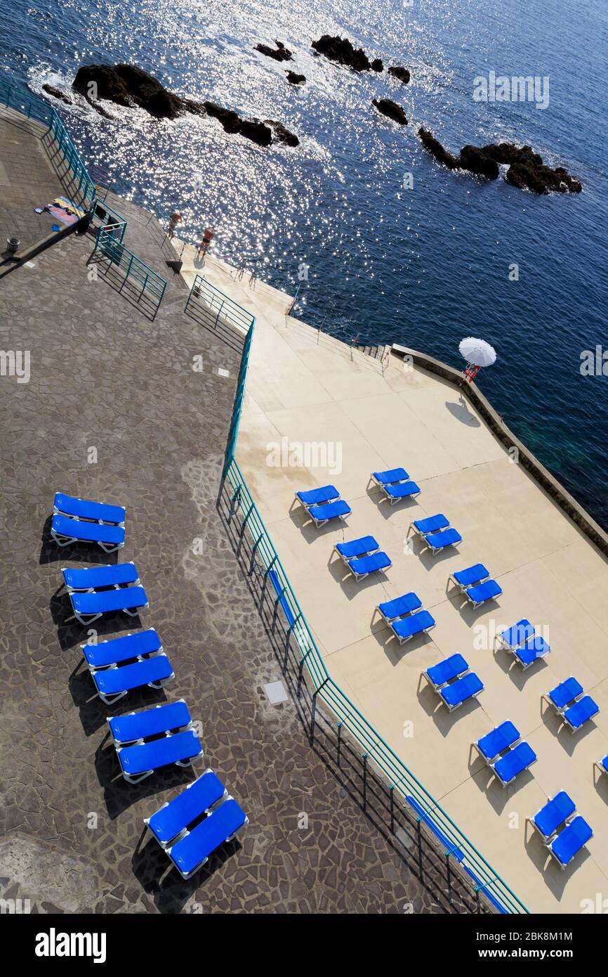 Barreirinha Swimming Complex, Funchal City, Madeira Island, Portugal ...