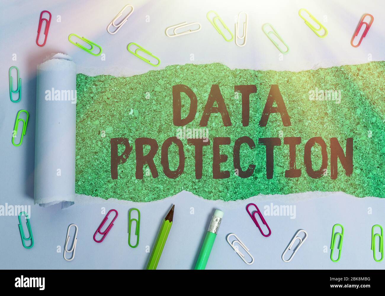 Writing note showing Data Protection. Business concept for Protect IP ...