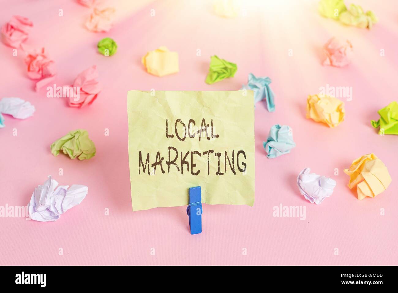 Conceptual hand writing showing Local Marketing. Concept meaning A ...