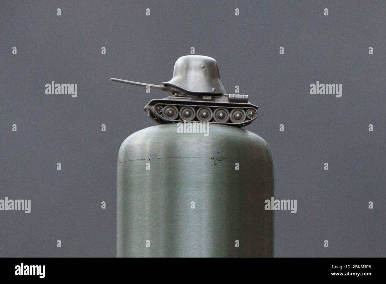 Monument devoted to fallen soldiers of the Russian Liberation Army (ROA ...