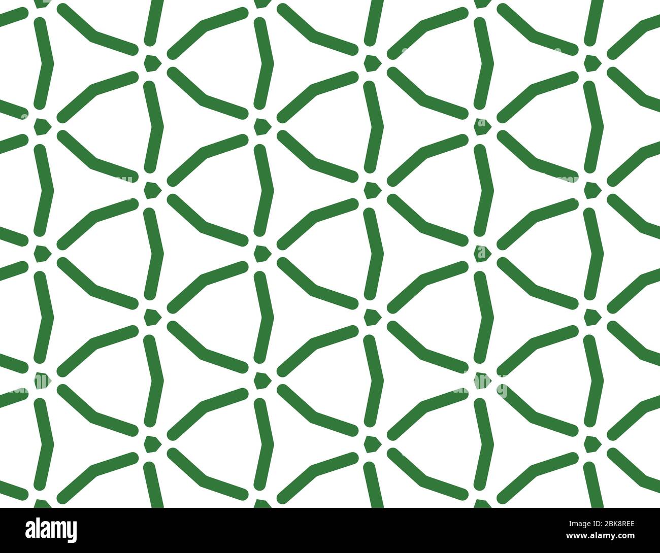 Seamless geometric pattern, texture or background vector in green and ...