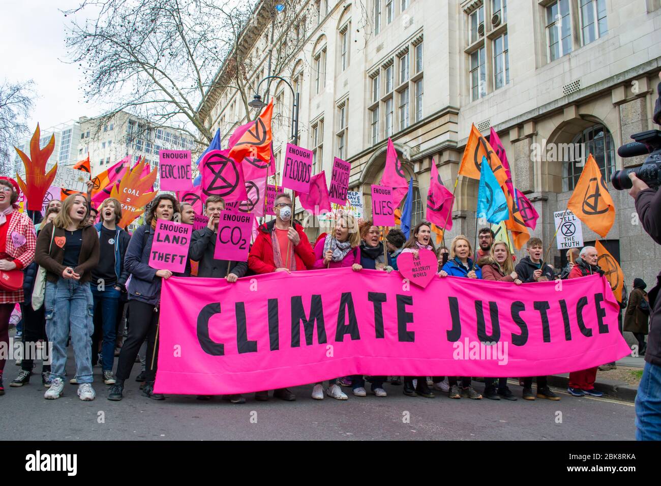 Climate change rally, banner, large hi-res stock photography and images ...