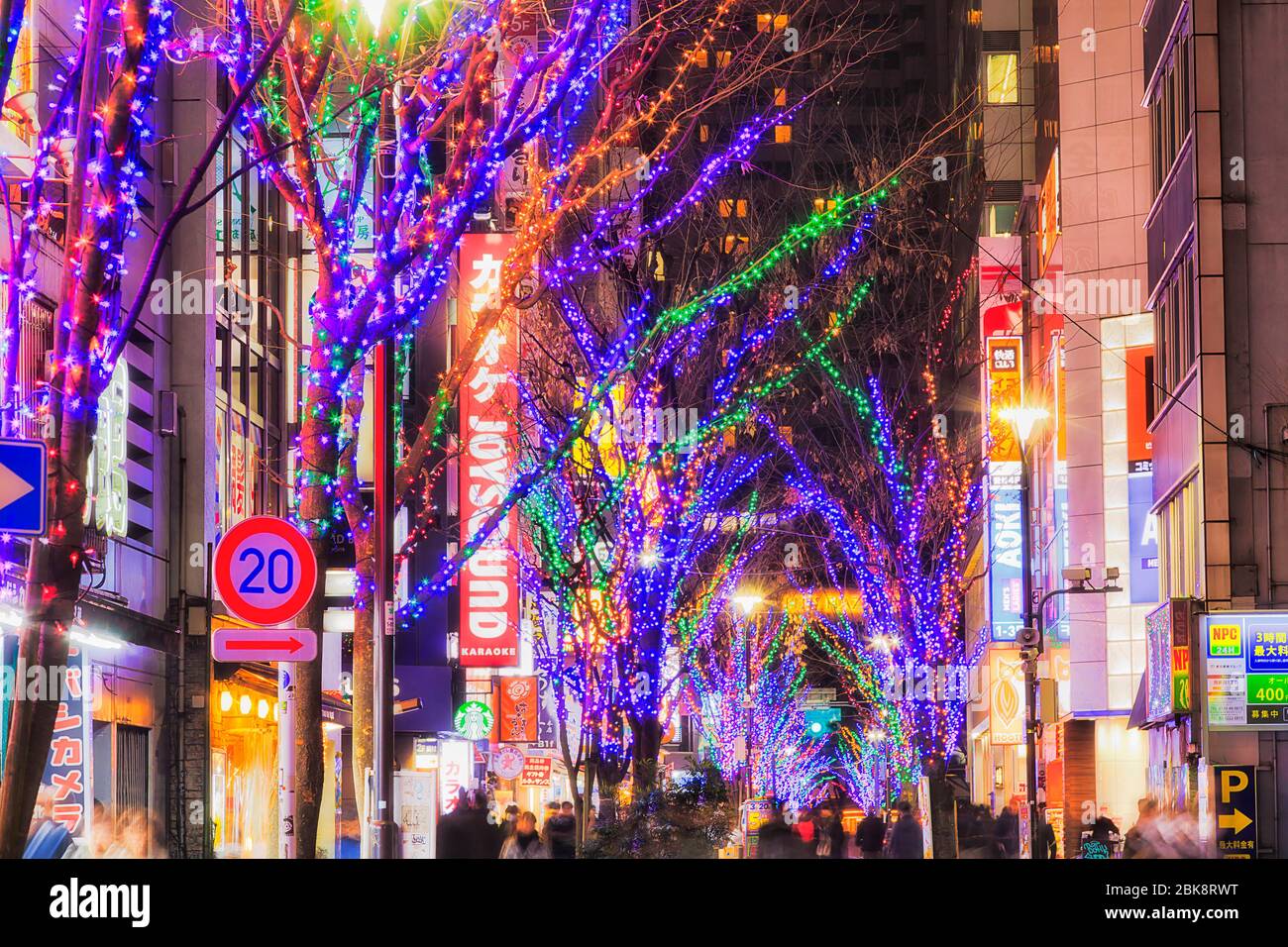 Panorama Christmas In Japan