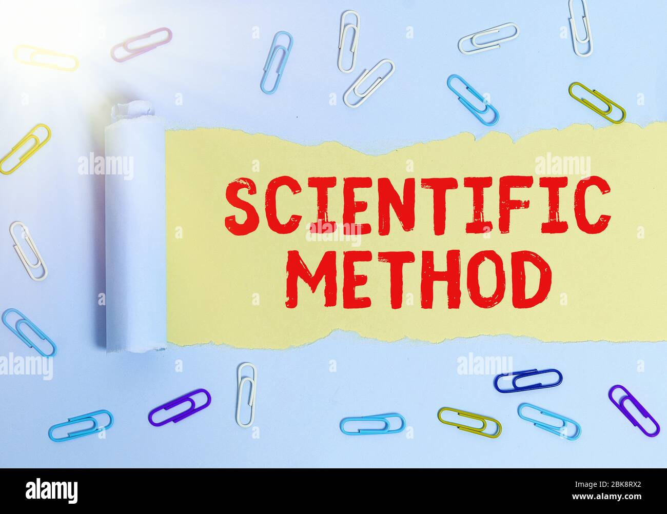 Handwriting text Scientific Method. Conceptual photo Principles ...