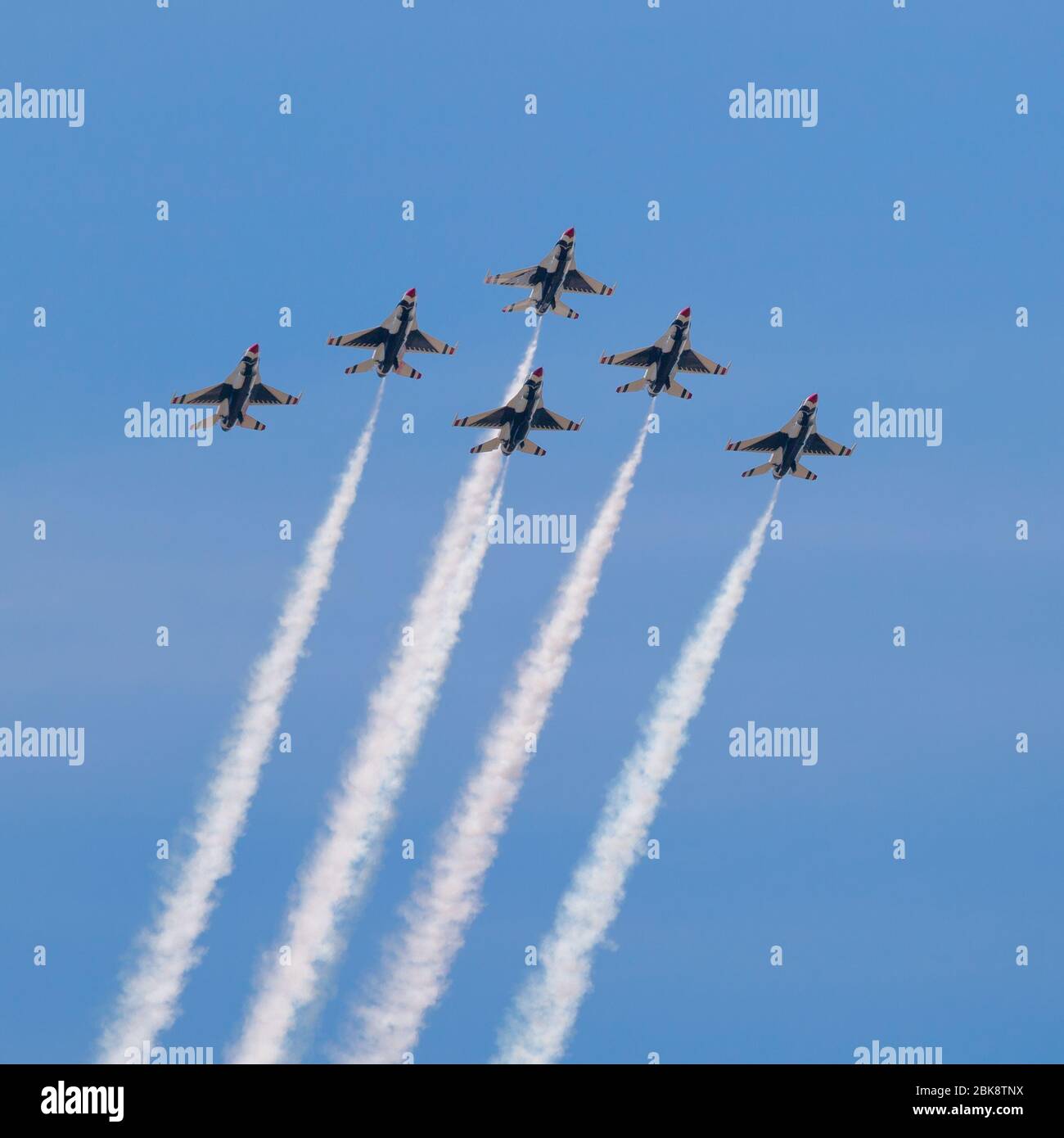 Blue Angels and Thunderbirds flying over Washington, DC during Covid-19 ...