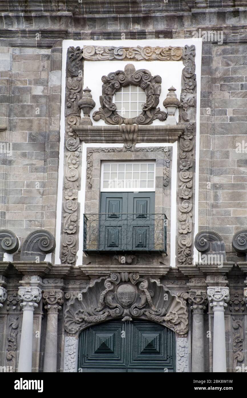 Library & Archive Building in Ponta Delgada City, Sao Miguel Island ...