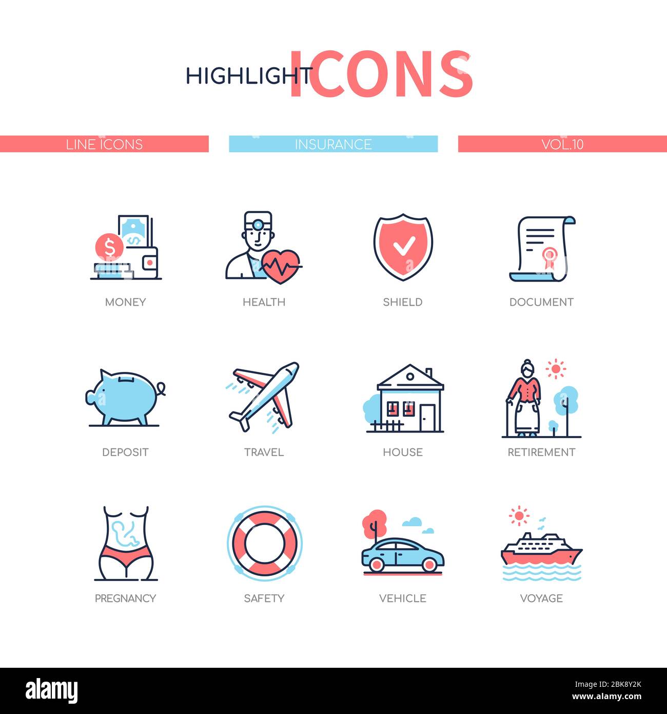 Health insurance payment Stock Vector Images - Alamy