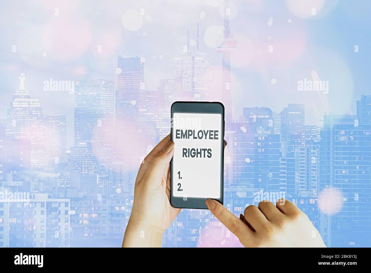 Handwriting text writing Employee Rights. Conceptual photo All ...