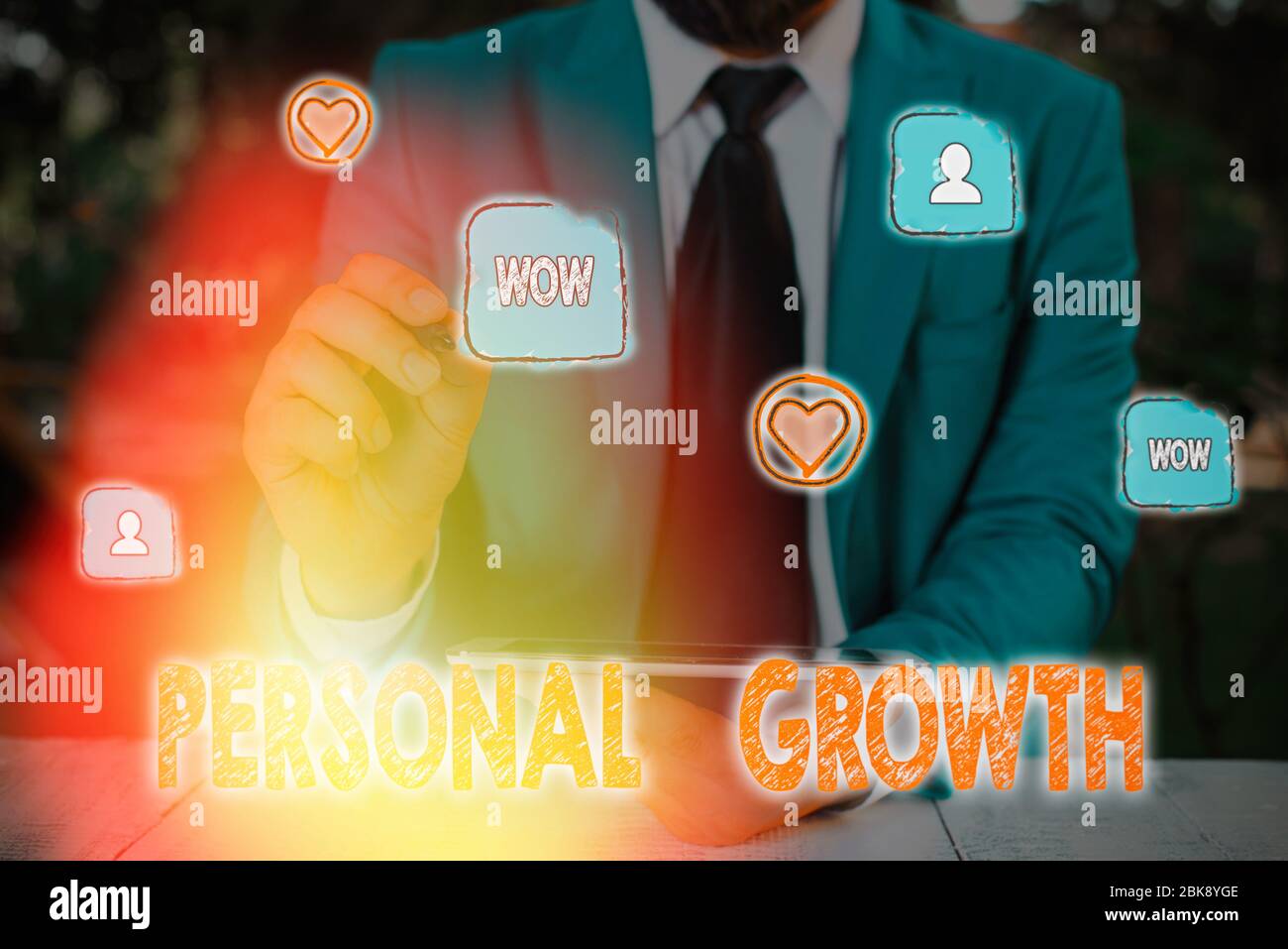 Handwriting text Personal Growth. Conceptual photo improve develop your ...