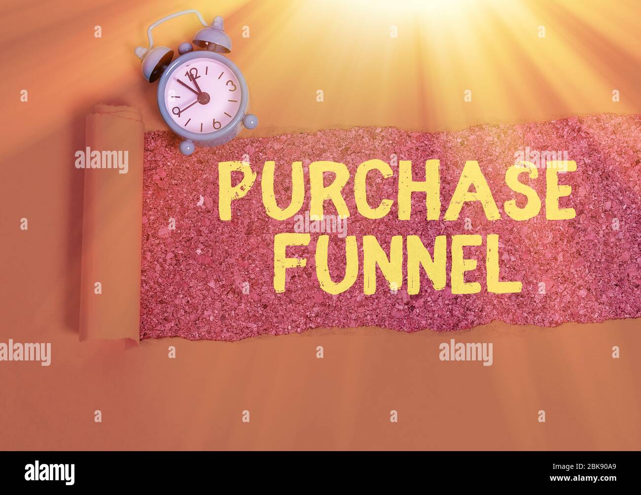 Conceptual hand writing showing Purchase Funnel. Concept meaning ...