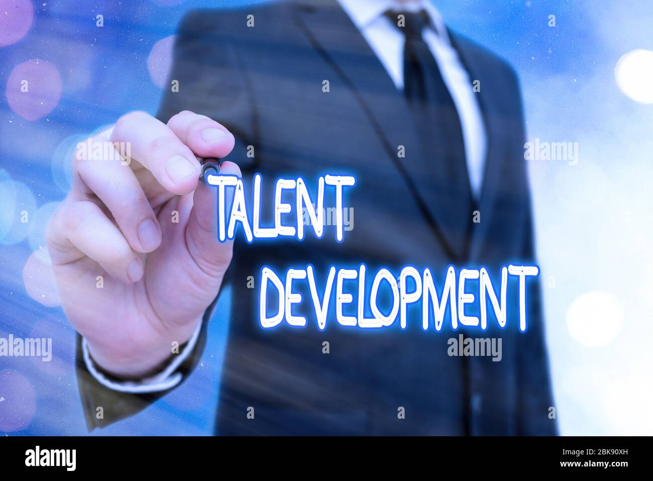 Word writing text Talent Development. Business photo showcasing Building Skills Abilities ...