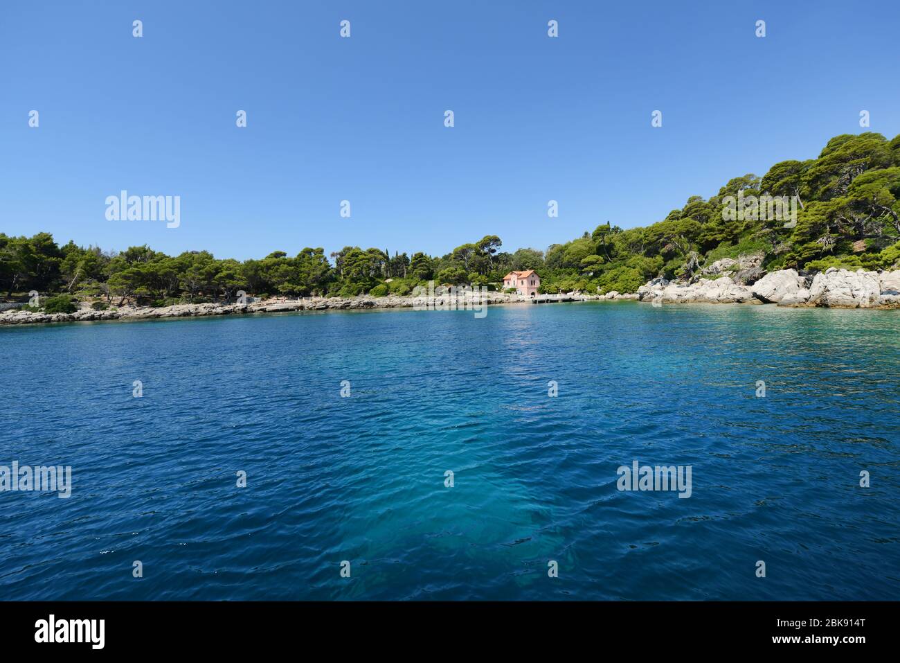 The beautiful Lokrum island near Dubrovnik, Croatia Stock Photo - Alamy