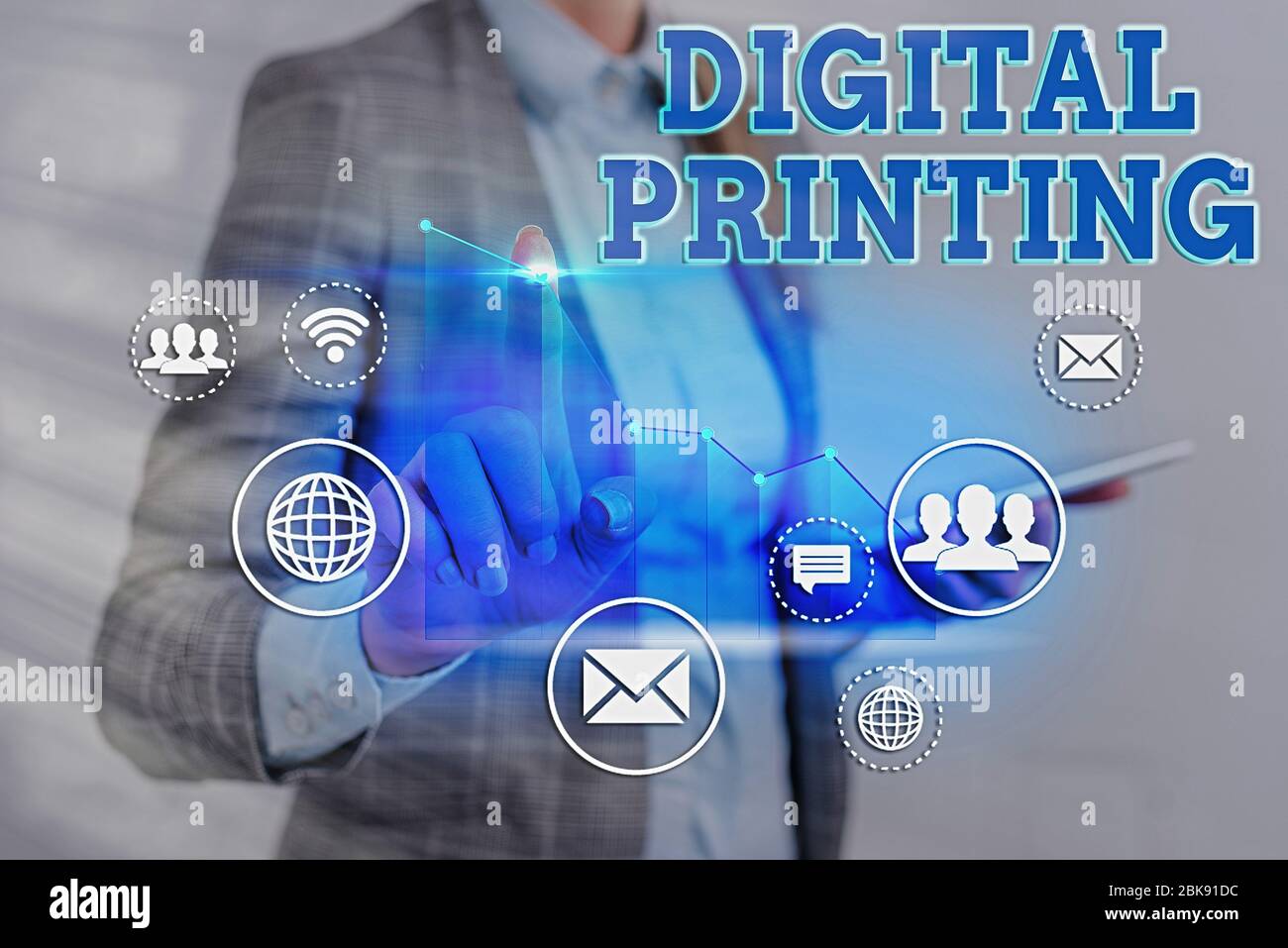 Handwriting text writing Digital Printing. Conceptual photo digital ...