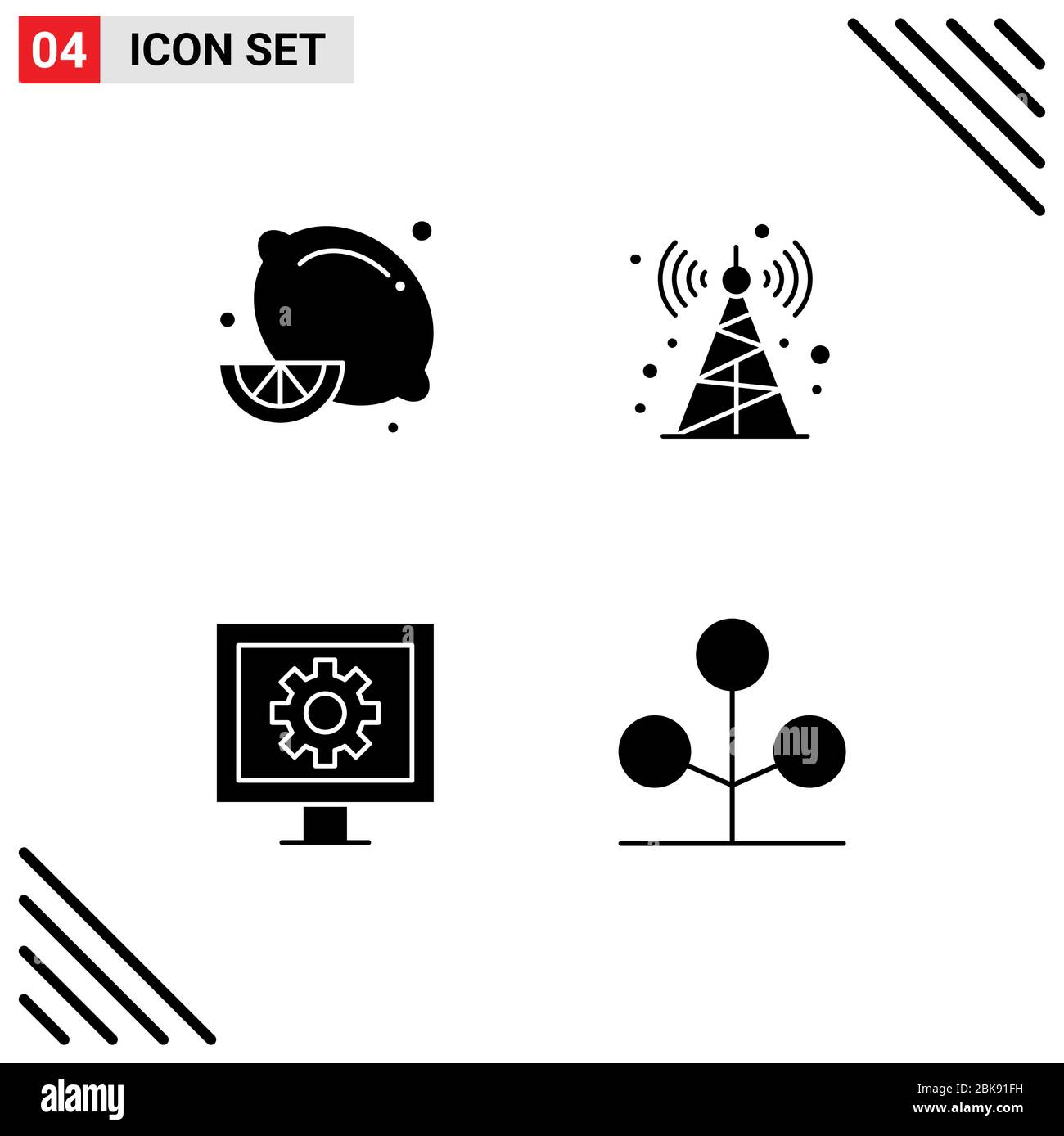 Citrus tower Stock Vector Images - Alamy