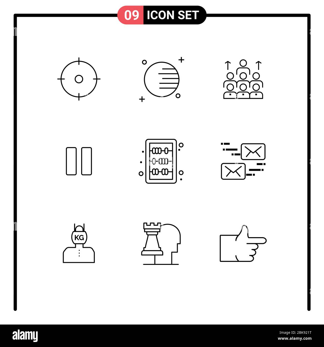 Pause pictogram hi-res stock photography and images - Alamy