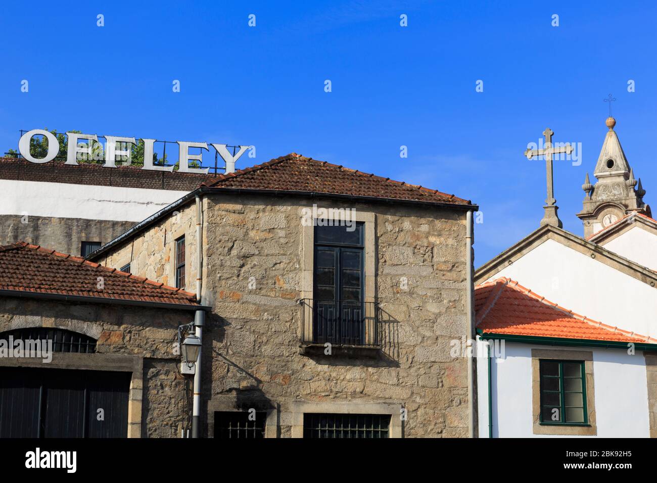 Offley Winery, Gaia District, Porto City, Portugal, Europe Stock Photo ...