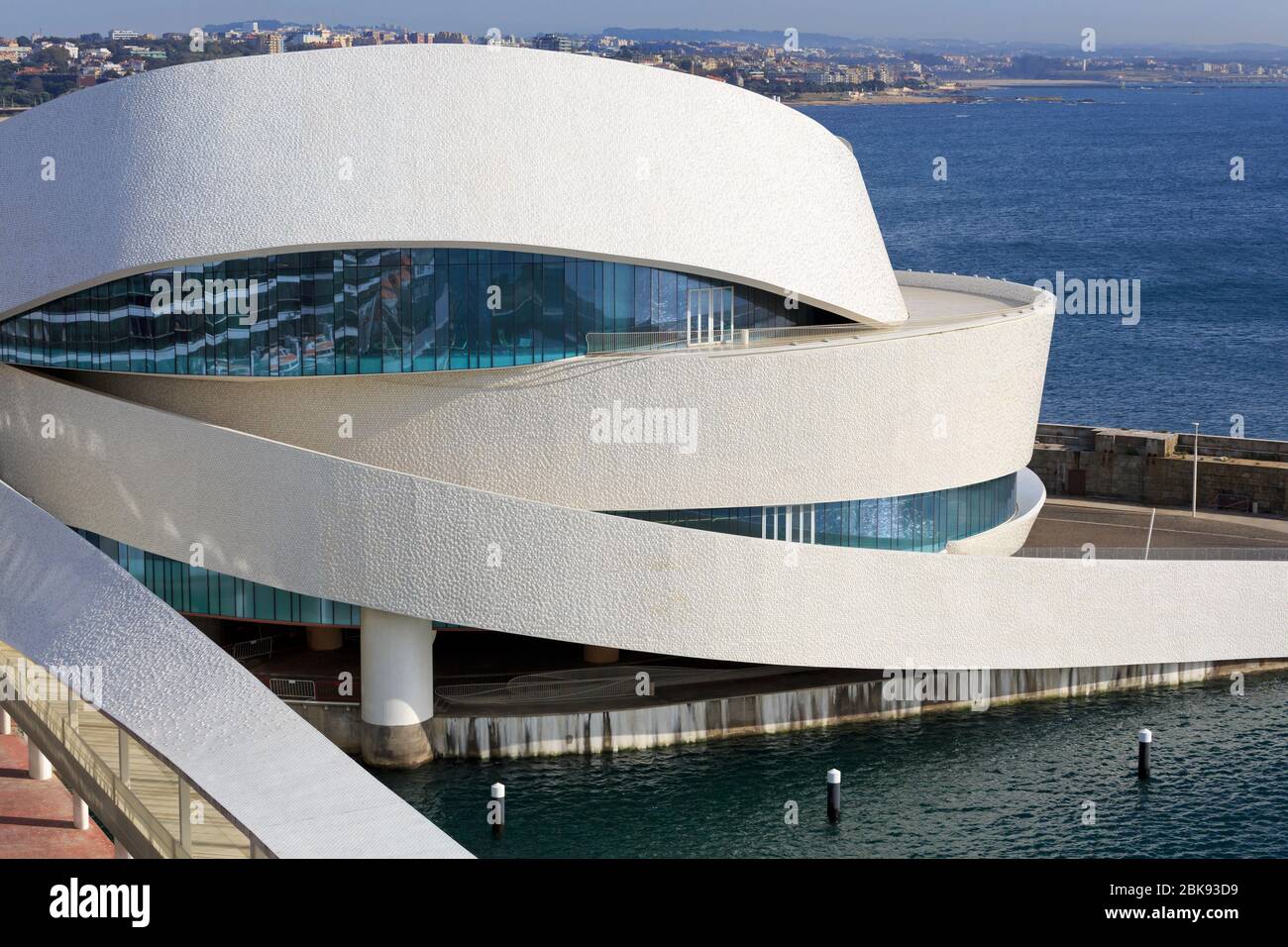 Cruise Ship Terminal, Leixoes Port, Porto City, Portugal, Europe Stock ...