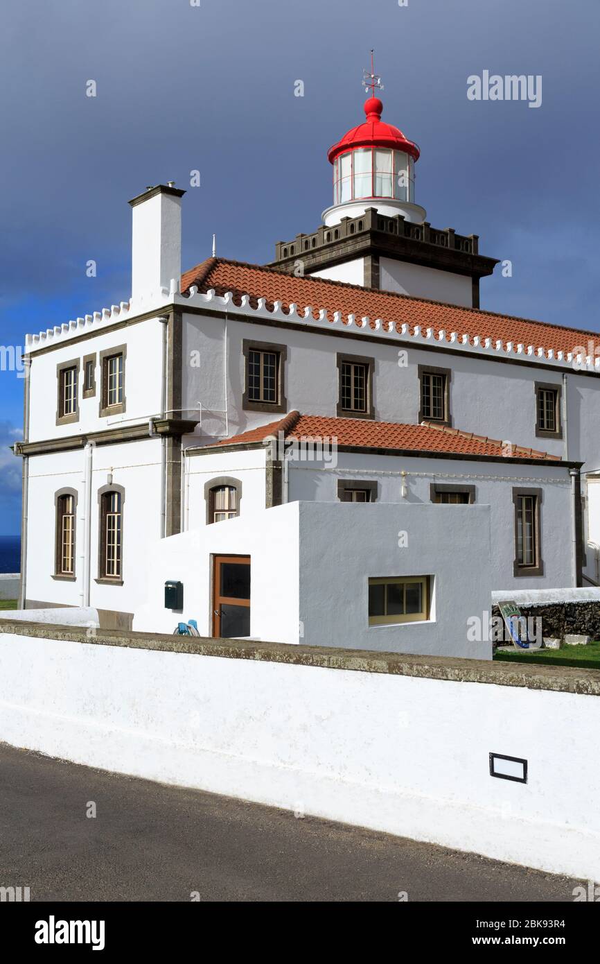 Lighthouse ginetes sao miguel azores hi-res stock photography and ...