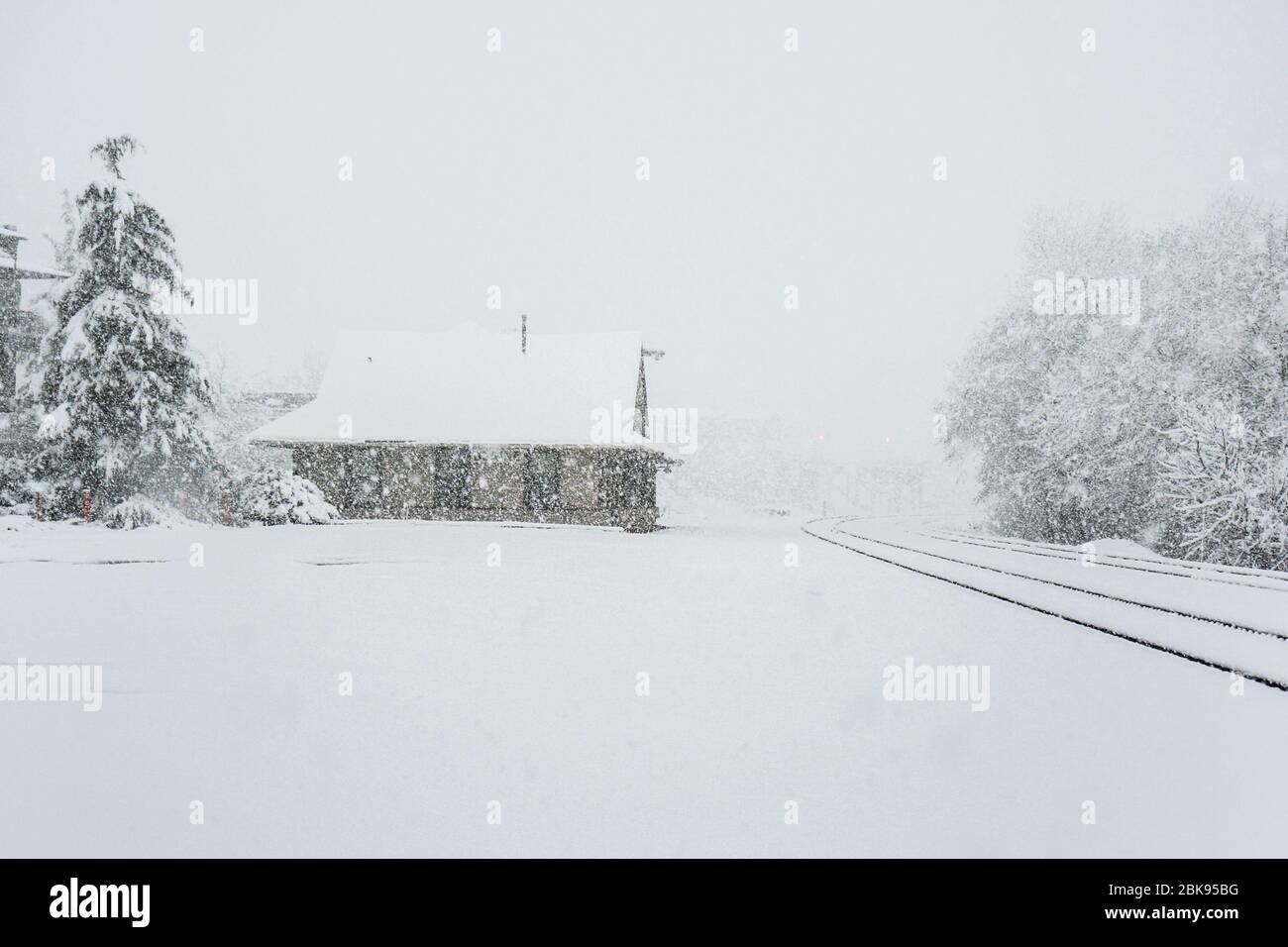 Small town train hi-res stock photography and images - Alamy