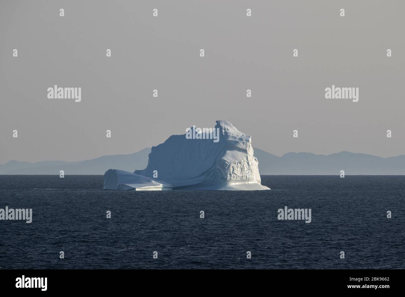 Tabular iceberg, Greenland Stock Photo - Alamy