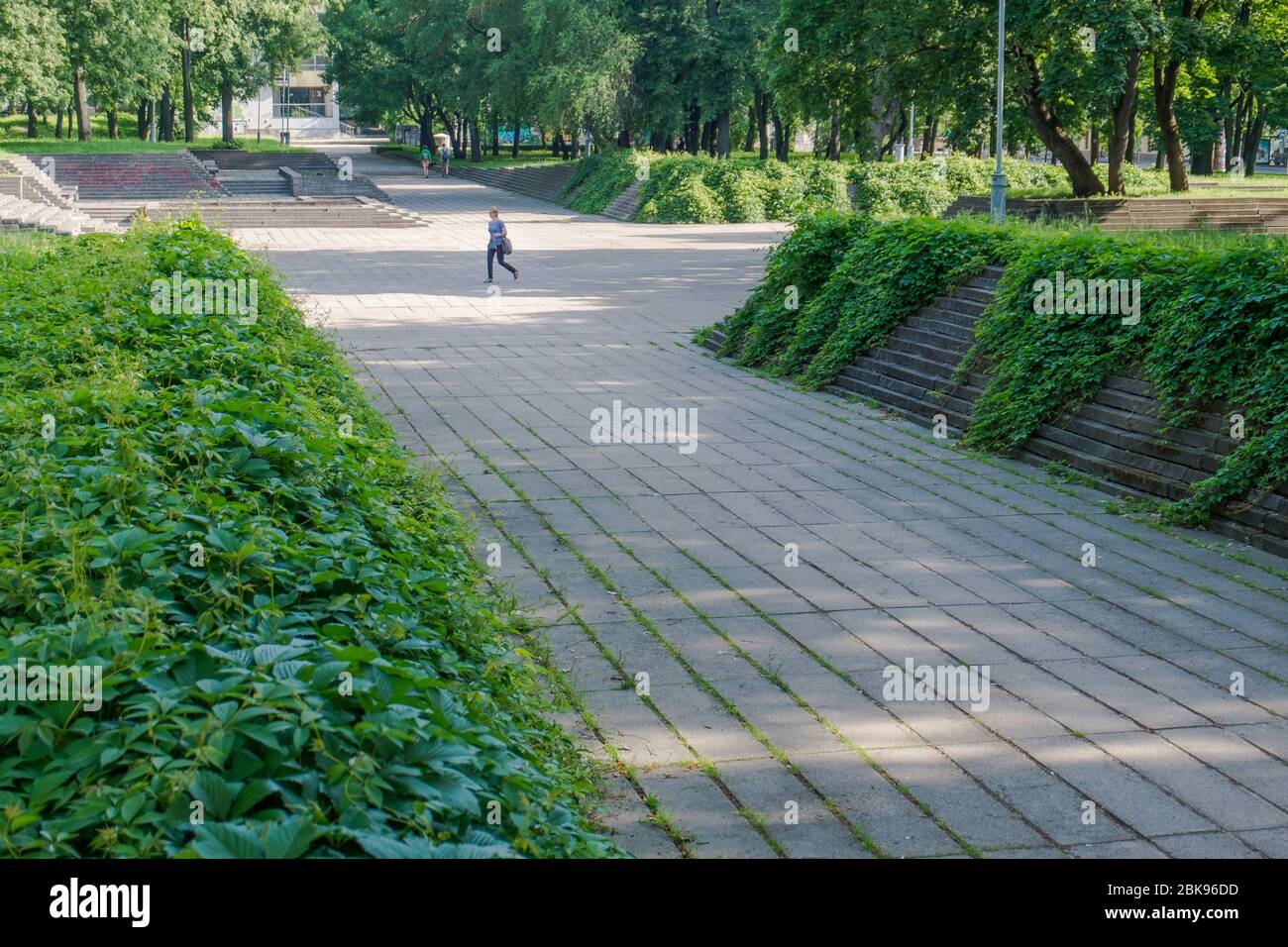 The unique design of Reformatų park, a USSR, Communist era piece of ...