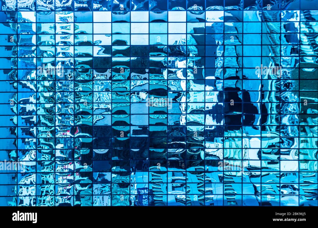 Reflections on glass Stock Photo - Alamy