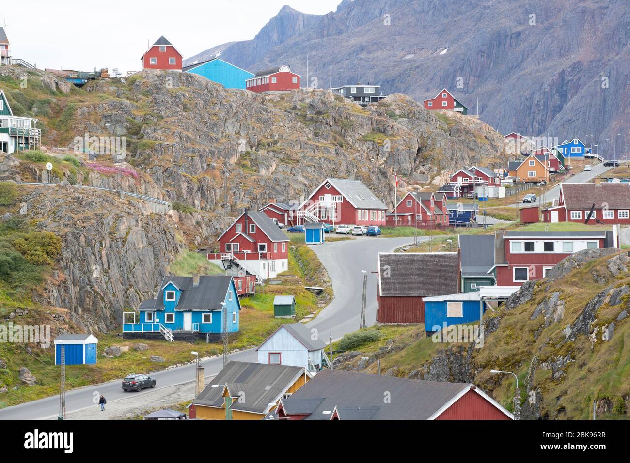 Sisimiut, Qeqqata municipality, Greenland Stock Photo - Alamy