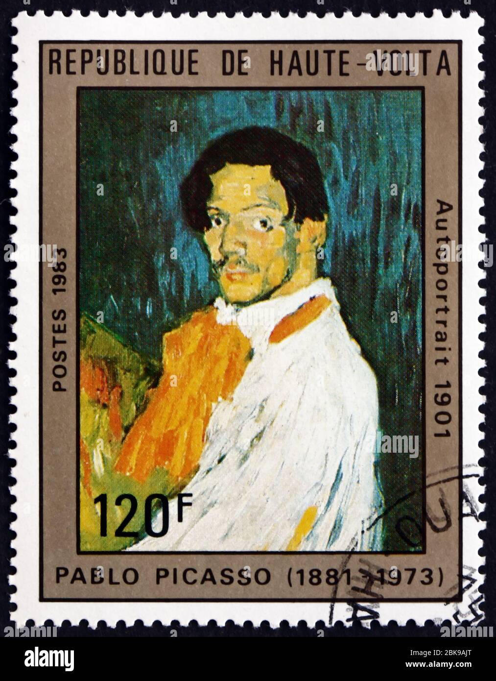 Stamp painting pablo picasso hi-res stock photography and images - Alamy