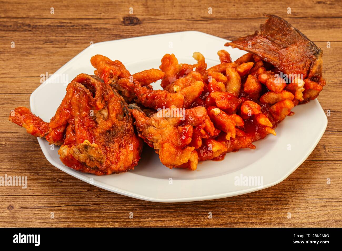 Chinese cuisine squirrel fish with sweet sauce Stock Photo - Alamy