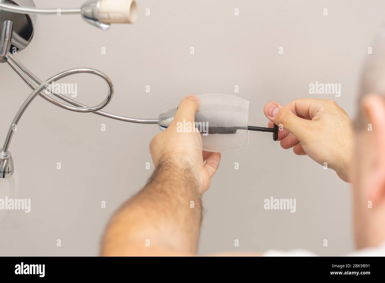 Lightbulb installation hi-res stock photography and images - Alamy