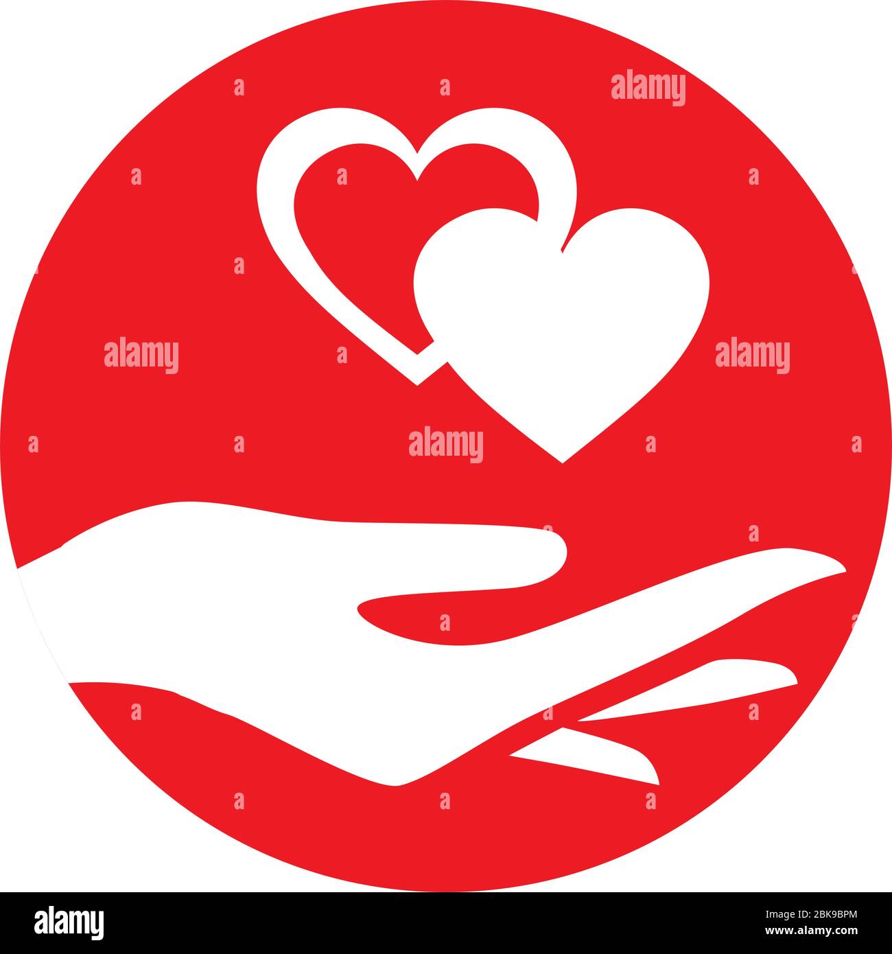 Women hand holding heart Cut Out Stock Images & Pictures - Alamy