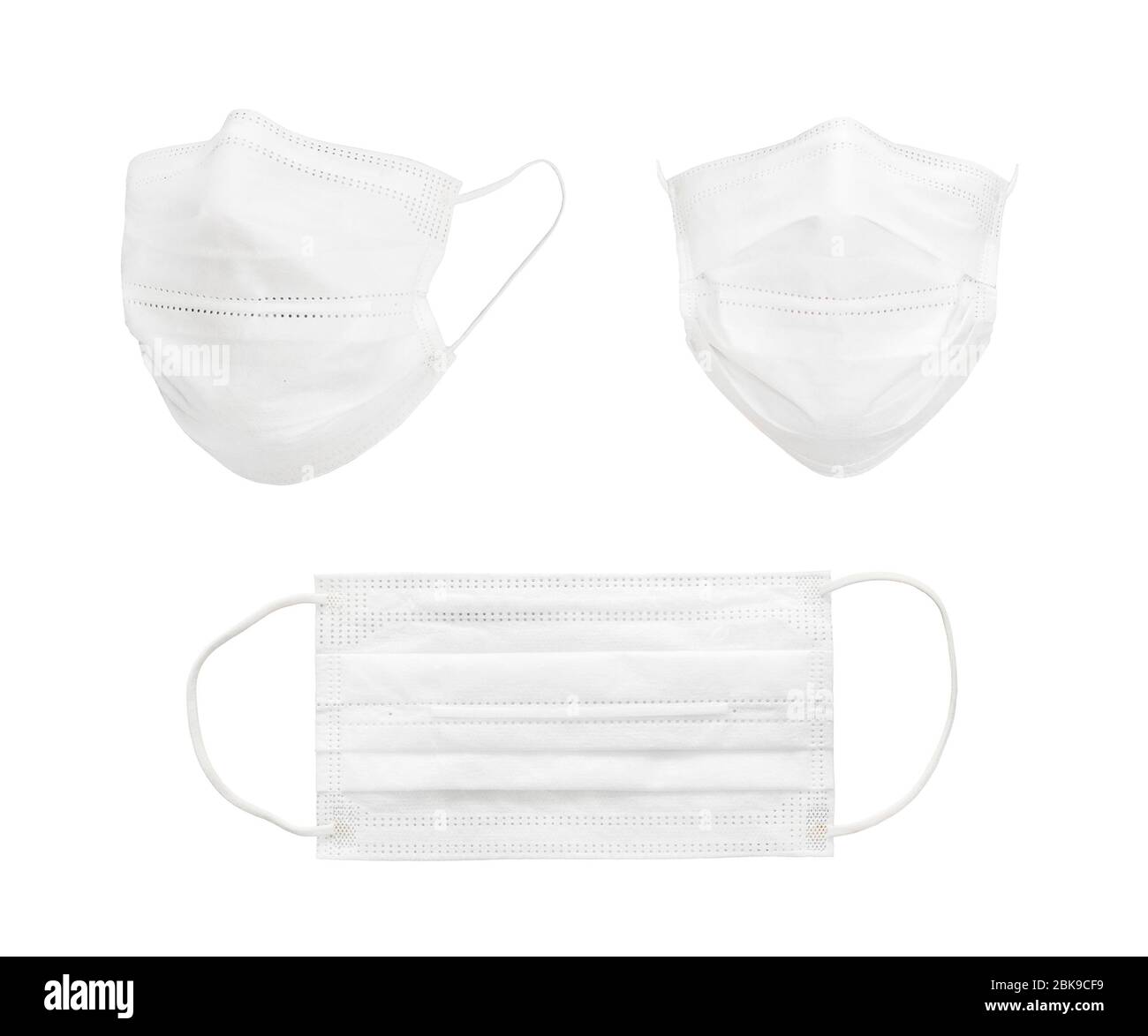 Medical shielding bandage isolated against the white background. some ...