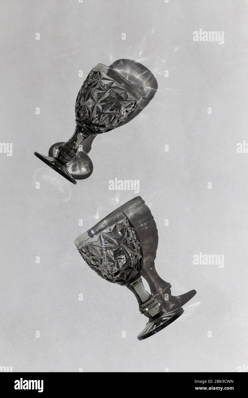 Two glass goblets hi-res stock photography and images - Alamy