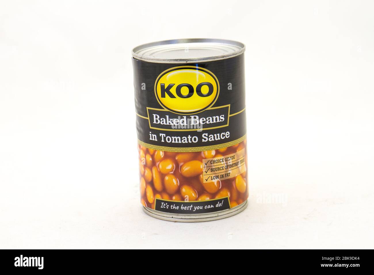 Alberton, South Africa - a can of KOO baked beans in tomato sauce ...